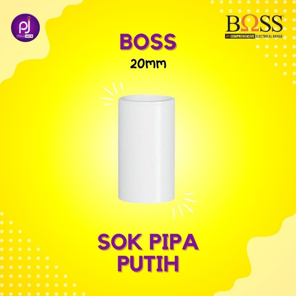 Jual SOK 20MM PUTIH BOSS | Shopee Indonesia