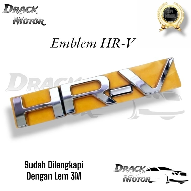 Jual Emblem HR-V original Honda HR-V model terbaru Logo Merk Tulisan ...