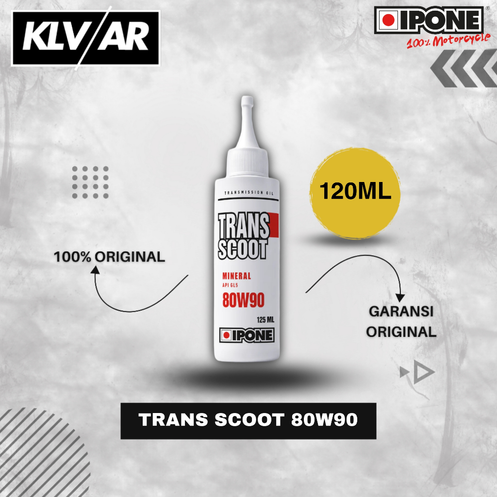Jual Oli Gardan Motor Ipone Scooter Gear Trans Scoot 80w-90 Api Gl5 ...