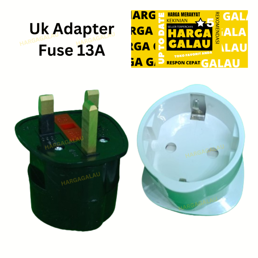 Jual Colokan kaki 2 ke 3 converter EU to UK Singapura Malaysia UEA ...