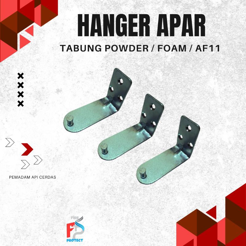 Jual Hanger gantungan Apar tembok / bracket apar powder/foam/clean ...