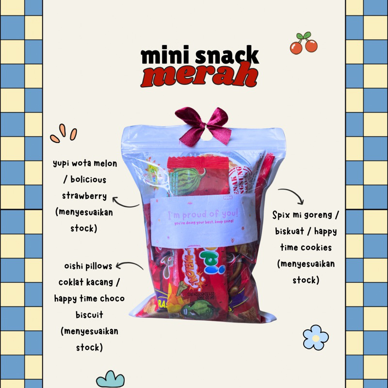 Jual MINI GIFT SNACK | FREEBIE SNACK | SNACK MINI | HAMPERS LEBARAN ...