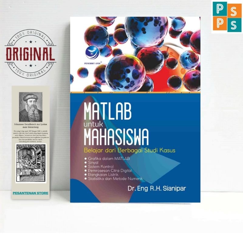 Jual Buku Matlab Untuk Mahasiswa Belajar Dari Berbagai Kasus Penerbit ...