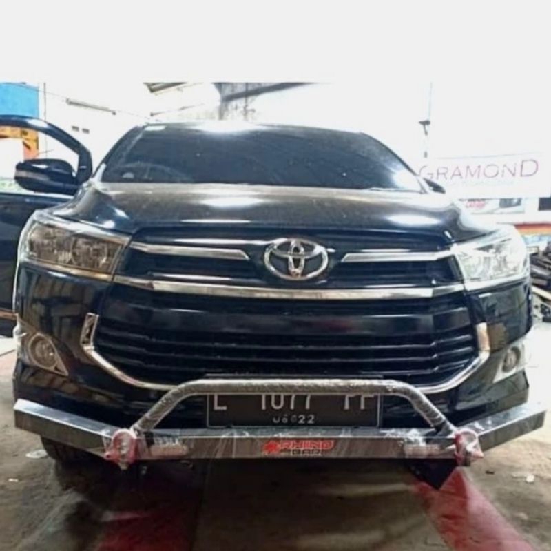 Jual Tanduk Depan Innova Lama Towing Bar Bumper Guard Rhino Original ...