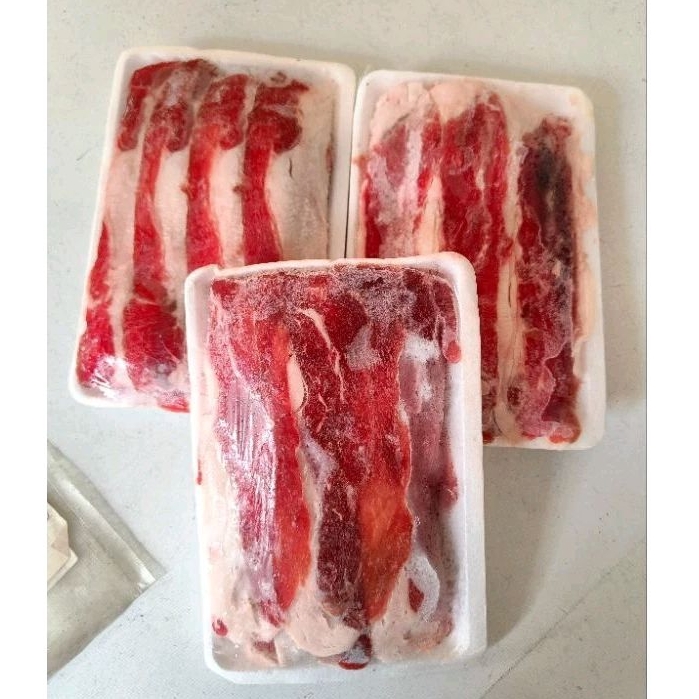 Jual Daging Sapi Shortplate Aust 250g / 500g beef slice INSTANT GOSEND ...