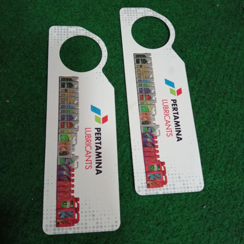 Jual KERTAS LABEL KARTU GANTUNGAN GANTI OLI PERTAMINA PENGINGAT ...