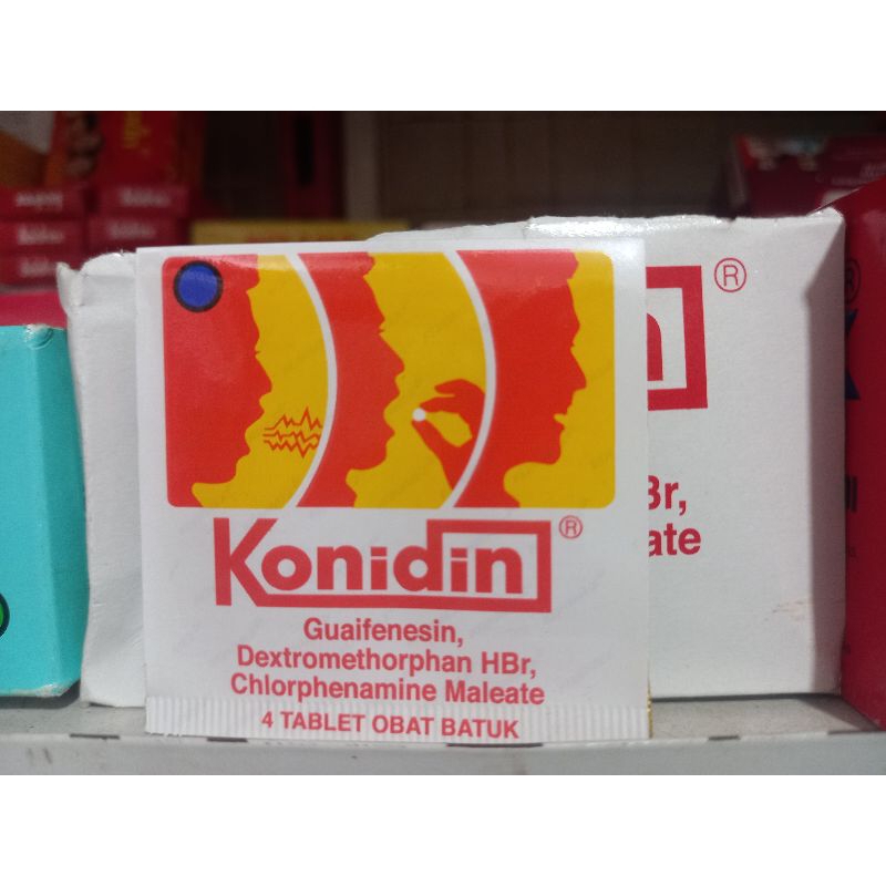 Jual Konidin Obat Batuk 1 strip isi 4 tablet | Shopee Indonesia