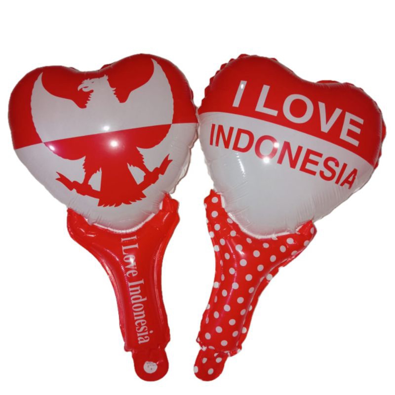 Jual Balon foil pentung Dirgahayu HUT RI / Pentungan Merah Putih ...