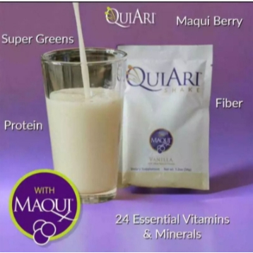 Jual Paket Quiari Shake Protein 7 Hari Dietary Supplemen By MaquiBerry ...