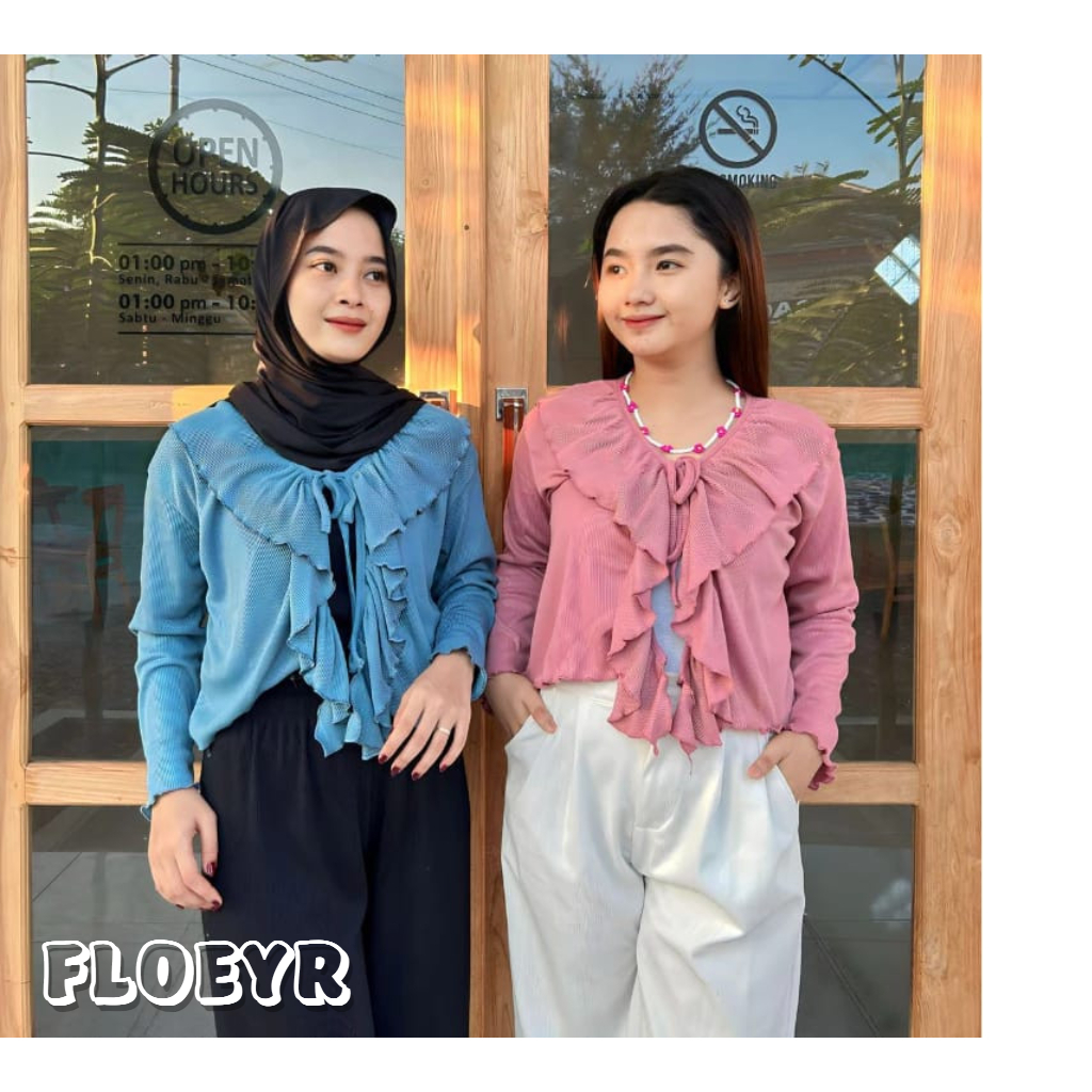 Jual Cardigan Rumbai Bali / Cardigan Rumbai Butterfly / Cardigan Rumbai ...