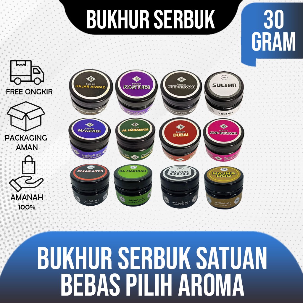 Jual Bukhur Buhur Dupa Arap wewangian Rumah Majlis Beragam Varian Hajar ...