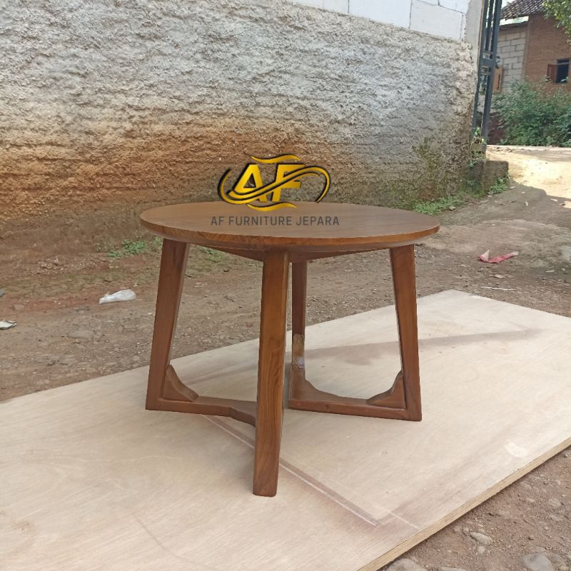 Jual coffe table kayu jati/coffe table minimalis | Shopee Indonesia