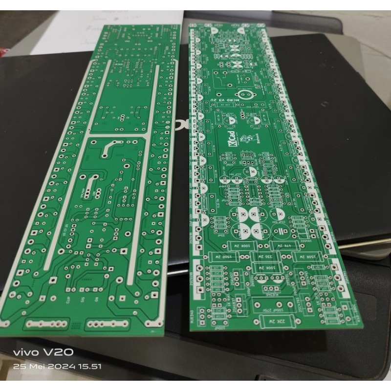 Jual PCB MCRD V3 2U 20cm doble layer pcb power ampli MCRD | Shopee ...