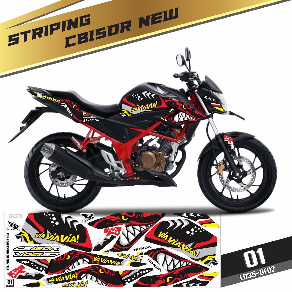 Jual Stiker striping Decal Honda CB150R New 2015-2018 Semifullbody ...
