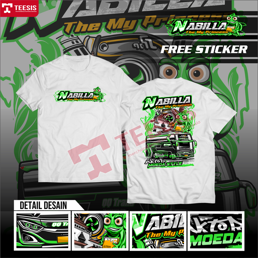 Jual Kaos Baju Bus Bis Mania Bismania Anak Laki-laki Nabilla Nabila QQ ...