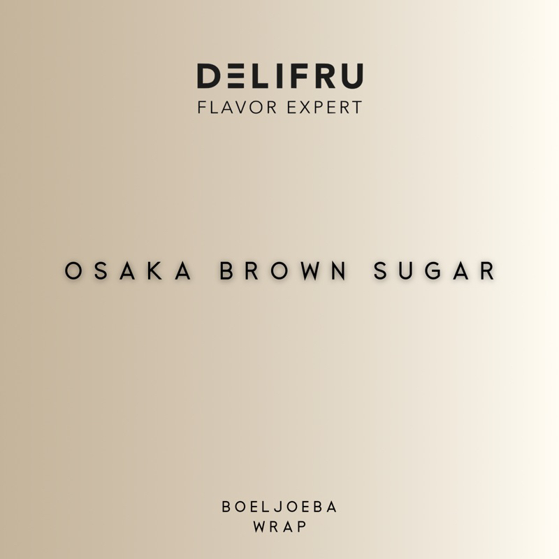 Jual Delifru Osaka Brown Sugar Repack [30, 50, 100] g | Shopee Indonesia
