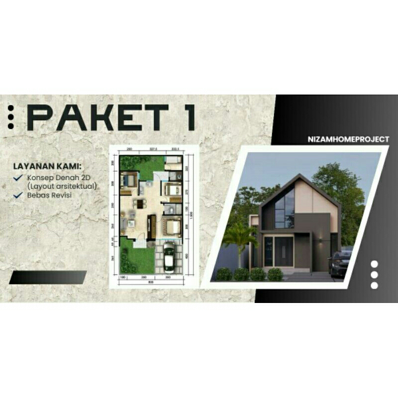 Jual Jasa Desain Rumah 2D (Denah) | Shopee Indonesia
