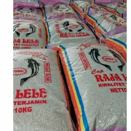Jual BERAS RAJA LELE 64 ECER KEMASAN 1KILO | Shopee Indonesia