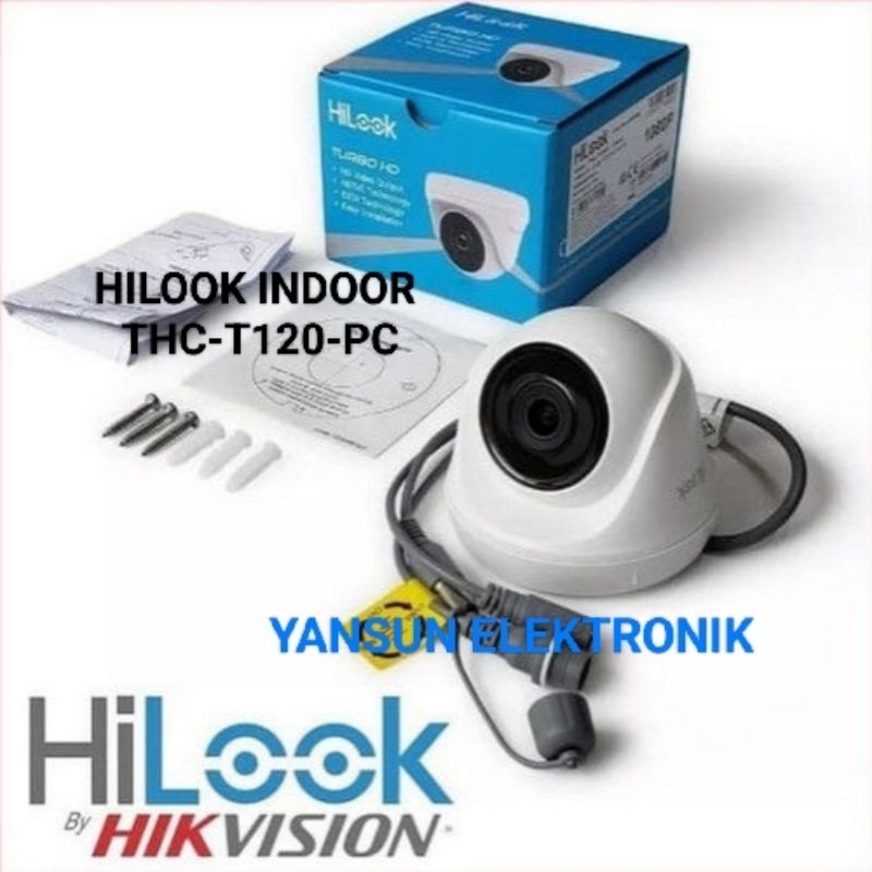 Jual CAMERA CCTV HILOOK INDOOR THC-T120-PC , 2MP 1080P ORIGINAL ...