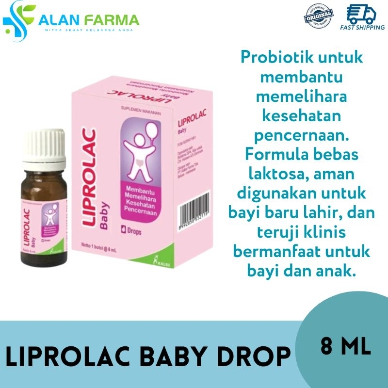 Jual Liprolac Baby Drop 8 mL | Liprolac Drop | Liprolac Baby ...