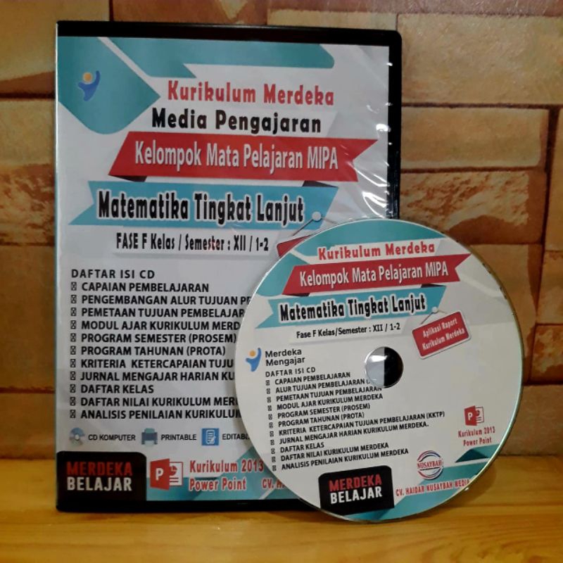 Jual CD MODUL AJAR MATEMATIKA TINGKAT LANJUT XII 12KURIKULUM MERDEKA ...