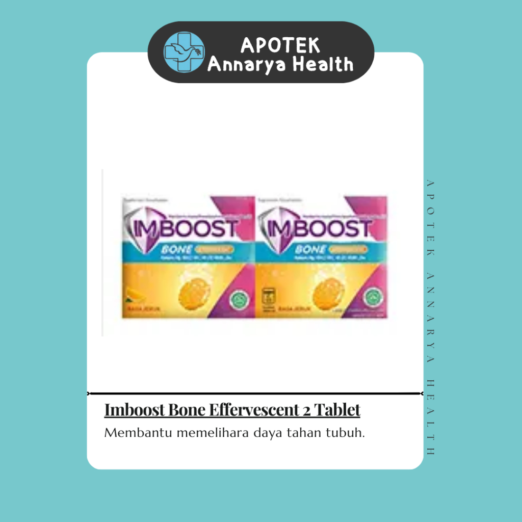 Jual Imboost Bone Effervescent 2 Tablet | Shopee Indonesia