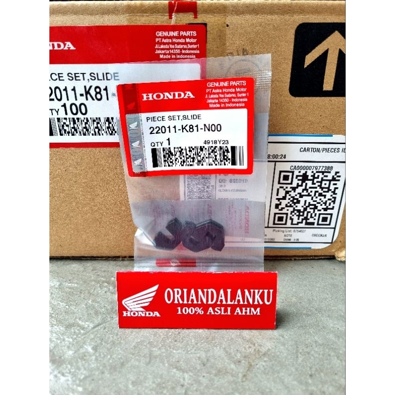 Jual PLASTIK SLIDER ORI BEAT SPORTY ESP (22011-K81-N00)-SCOOPY ESP K93 ...