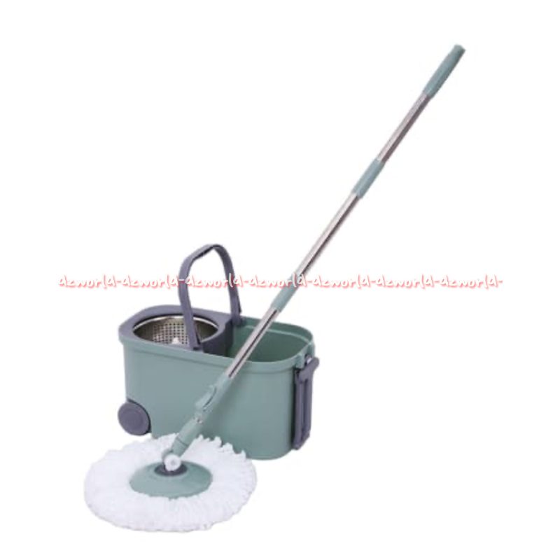 Jual Proclean Spin Mop Set Alat Pel Model Putar Dengan Tangkai Tiang ...