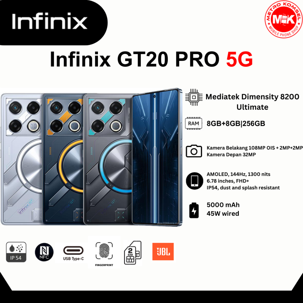 Jual INFINIX GT20 PRO 5G | Shopee Indonesia