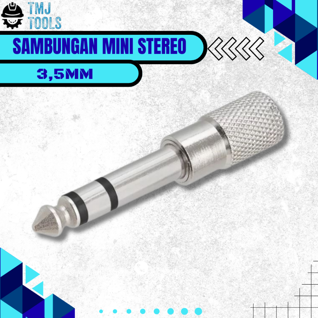 Jual Jack Audio Sambungan Akai to 3.5 mm Stereo Metal Besar Kecil Converter Jek Mini Female Akai ...