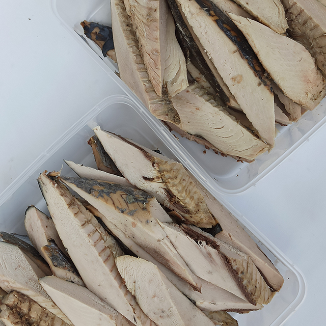 Jual Daging Ikan Tuna cue cuwik 500gr Tanpa Tulang Bersih Matang Rasa ...
