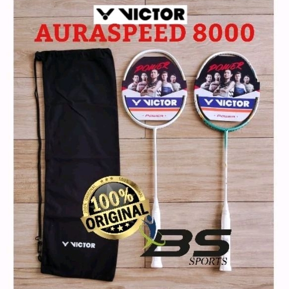 Jual RAKET BADMINTON VICTOR AURASPEED 8000 AURA SPEED 8000 ORIGINAL ...