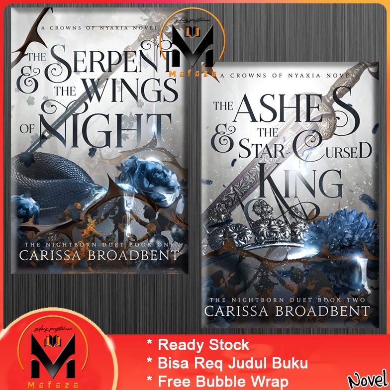 Jual The Serpent and the Wings of Night The Ashes Carissa Broadbent ART ...