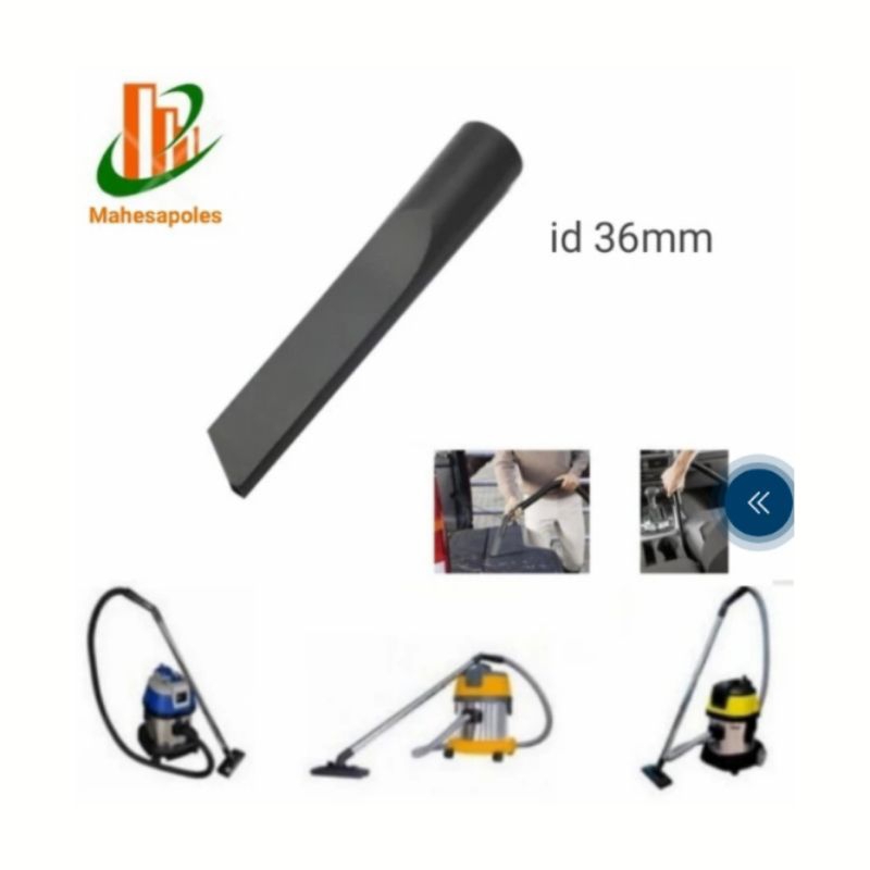 Jual Flat nozzle vacuum cleaner 15L | crevice nozzle id 36mm ...