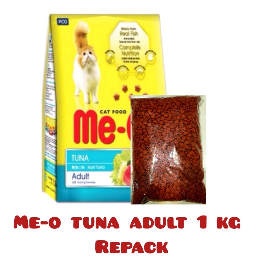 Jual Meo - Meo Tuna Adult Repack 1 Kg Makanan Kucing Dry Food | Shopee ...