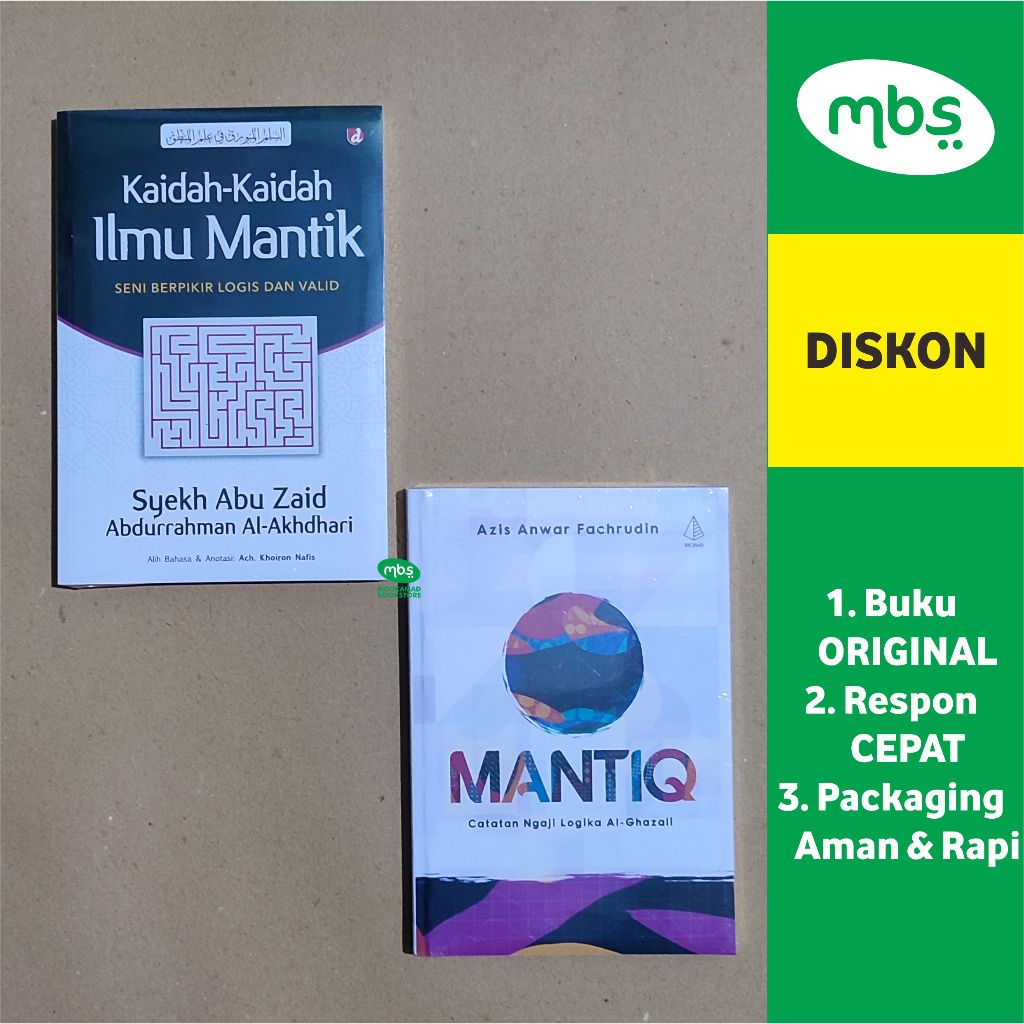 Jual PAKET BUKU KAIDAH-KAIDAH ILMU MANTIK & MANTIQ (Catatan Ngaji ...