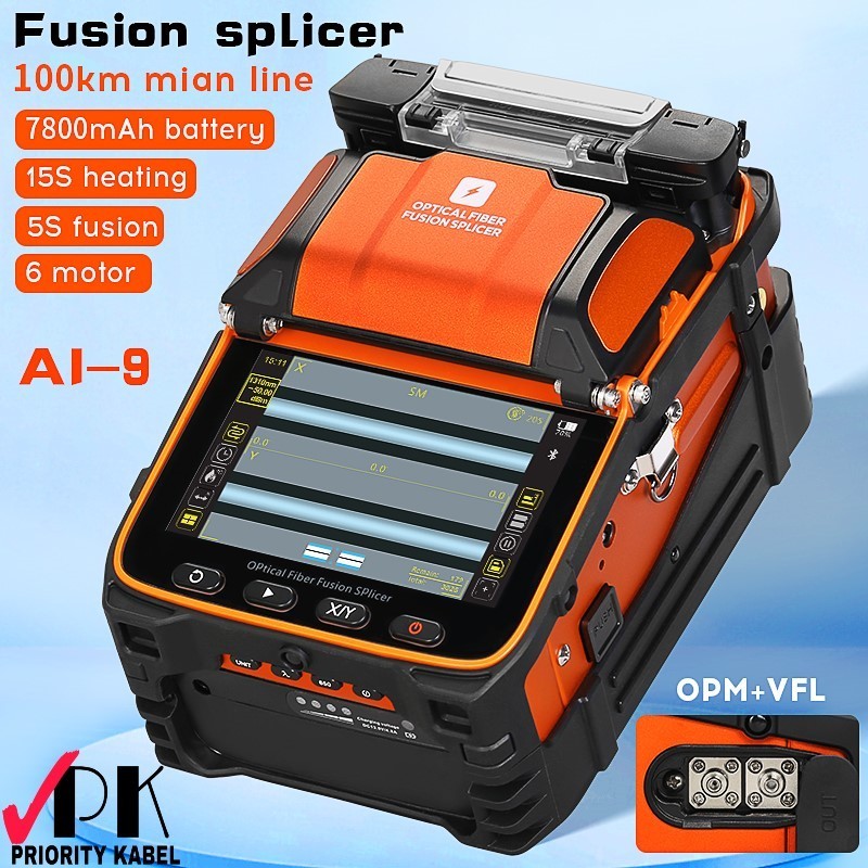 Jual SPLICER AI9 AI-9 SIGNAL FIRE FUSION AUTOMATIC INTELLIGENT SPLICING | Shopee Indonesia