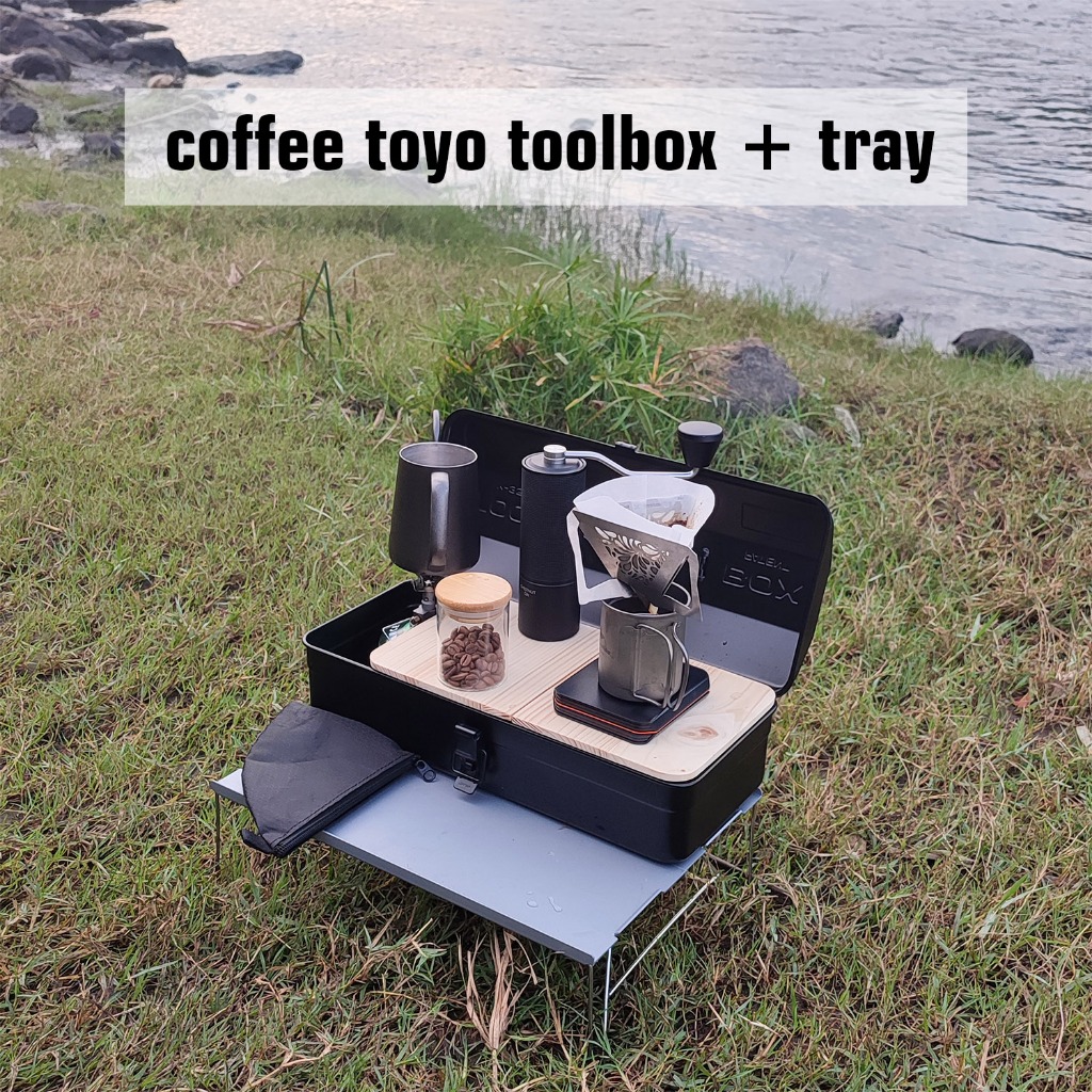 Jual toyo toolbox y350 coffee meja box storage camping not unito ...