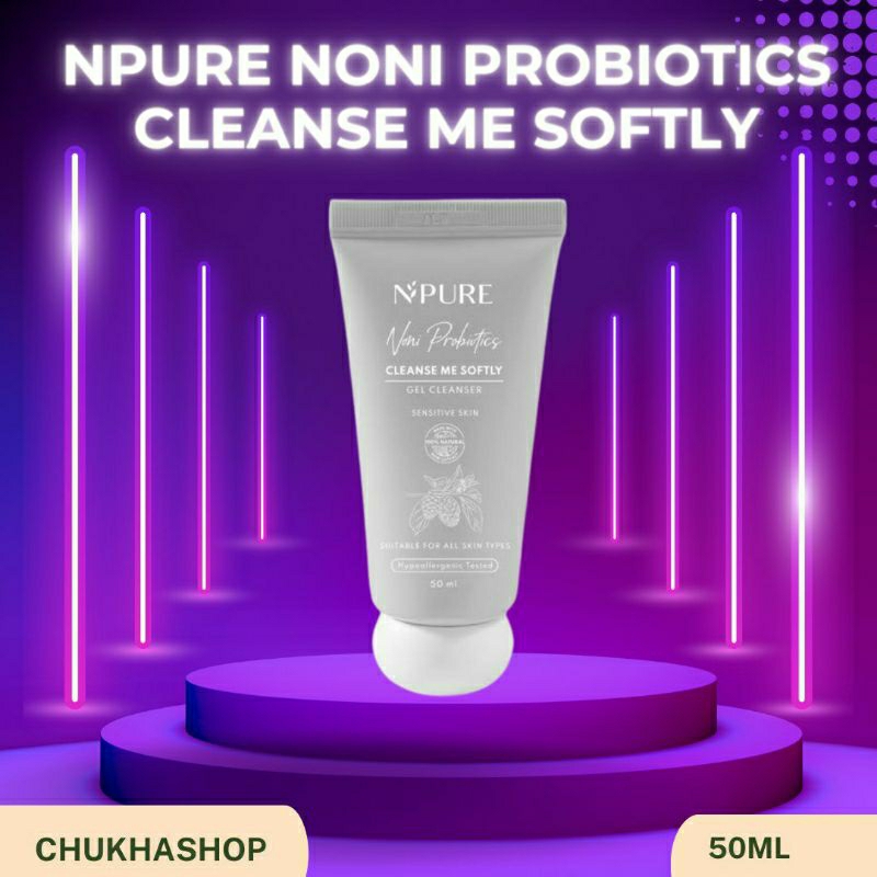 Jual Npure Noni Cleanser Gel Probiotics Cleanse Me Softly 50ml | Shopee ...