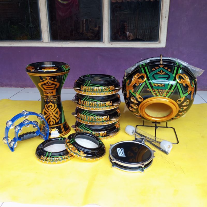 Jual REBANA HADROH 1 PAKET UKIR | Shopee Indonesia