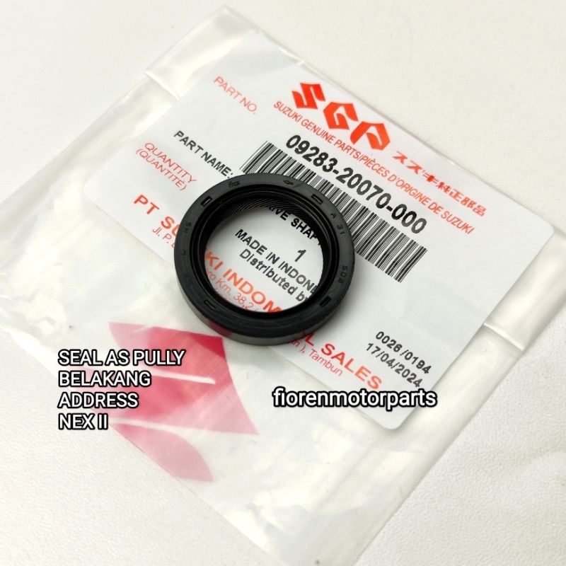 Jual SEAL SIL AS PULLY PULLEY BELAKANG ADDRESS NEX 2 09283-20070-000 ...