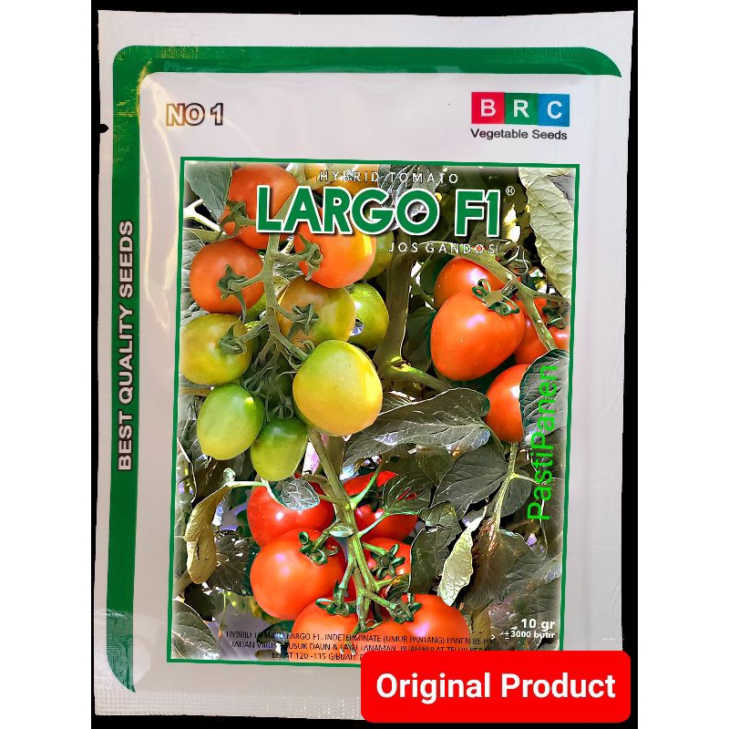 Jual Tomat Buah Besar LARGO F1 10 gram (4000 - 5000 butir) Tipe ...