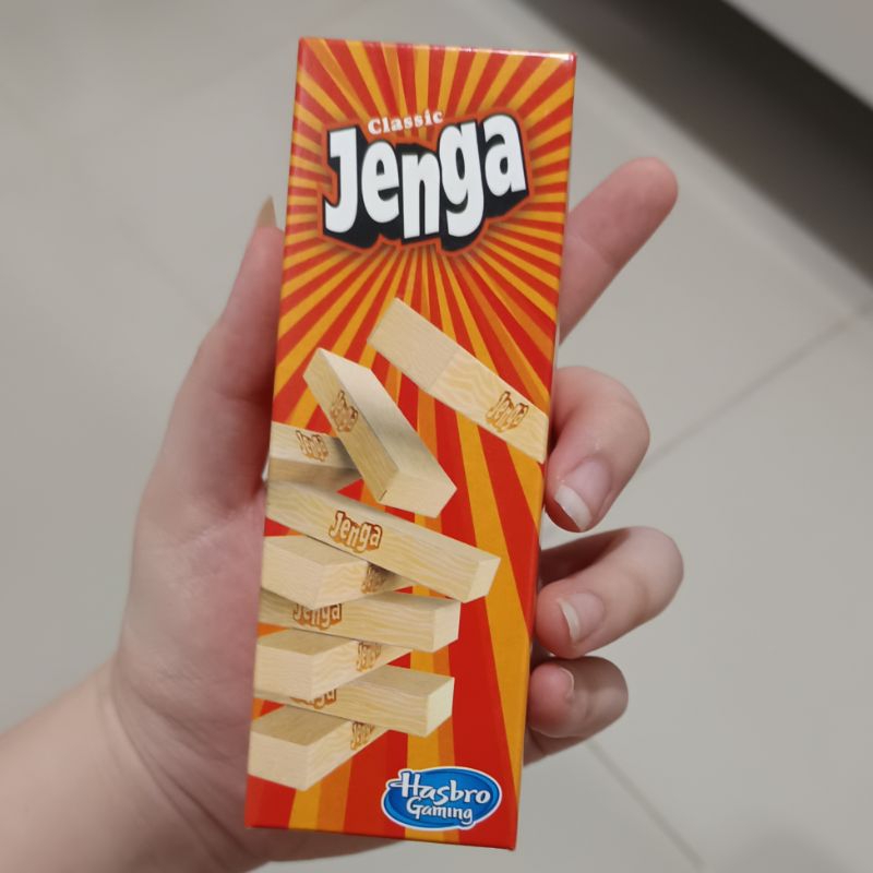 Jual [ORI] Jenga Mini X McDonald's Happy meal Hasbro Gaming portable ...