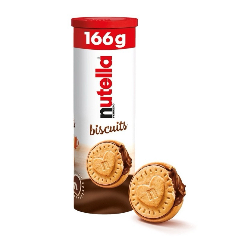 Jual Nutella Ferrero Biscuit Tube 166g 12pcs | Shopee Indonesia