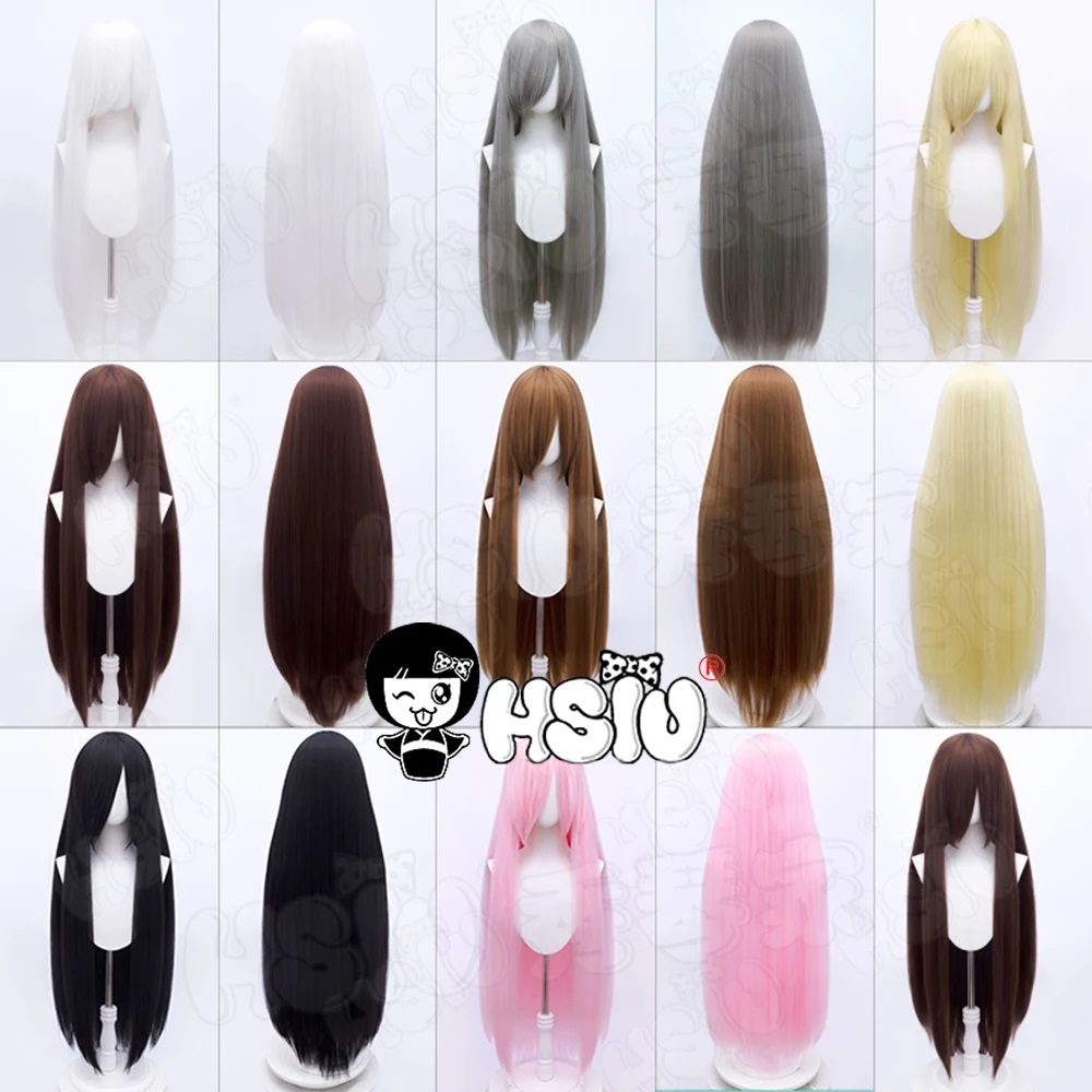 Jual WIG COSPLAY HSIU + CRIMPING 100CM LURUS MULTI COLOUR / BANYAK ...