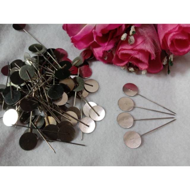 Jual Jothen Isi 10 pcs Plat Polos Tuspin Hijab Besi | Shopee Indonesia