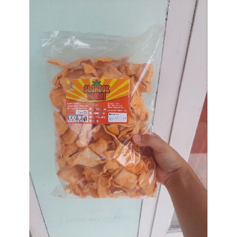Jual Slondok Singkong Suheri Jajanan Khas Lampung Cemilan Rasa Balado ...