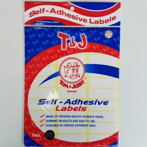Jual Label Putih Tom & Jerry No 107 (1 pak / 25 pcs) | Shopee Indonesia