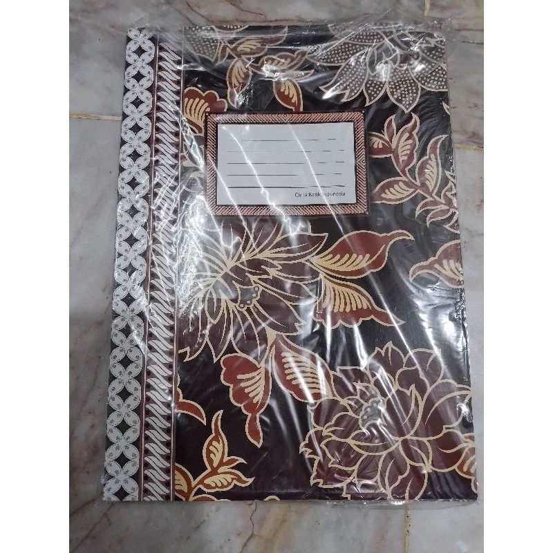 Jual Stopmap Kertas Motif Batik Map Kertas Motif Batik ( Pak 10 Pcs ...