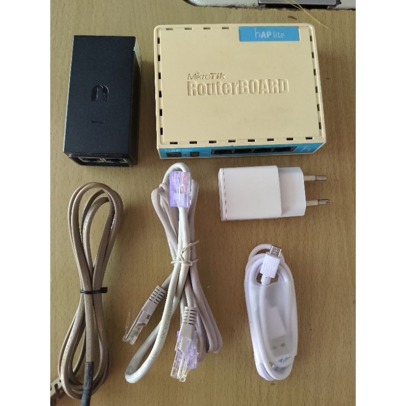 Jual mikrotik RB941-2ND + POE injektor 24volt 0,5a merek UBIQUETI ...